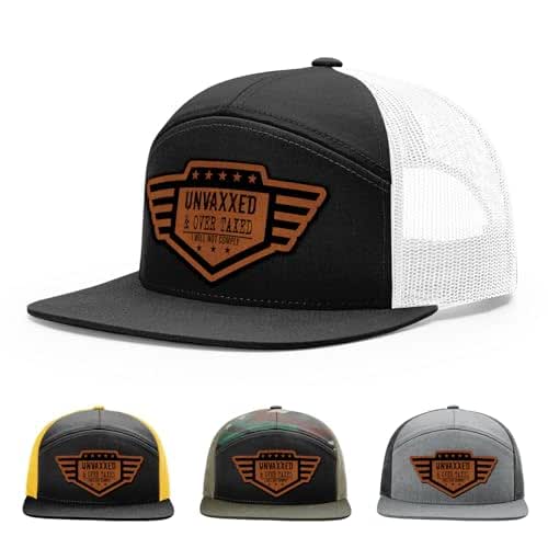 Amazon.com: Unvaxxed and Overtaxed Hat, Unvaccinated Hat, 168 Style ...