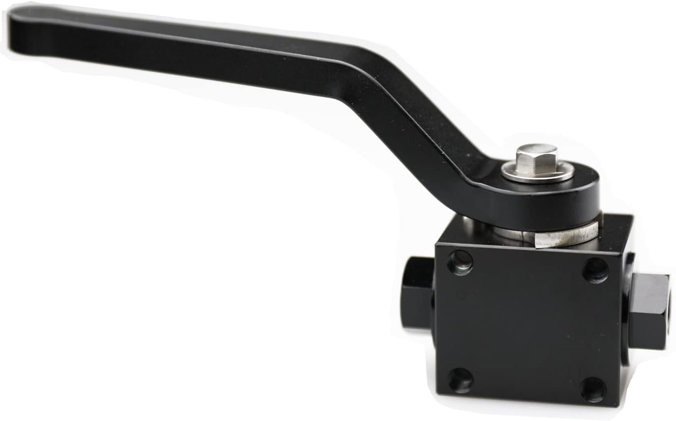 Amazon.com: KRD PERFORMANCE 1/8" Black Billet Aluminium Brake Line Lock ...