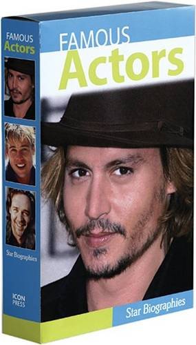 Famous Actors Box Set: Johnny Depp, Brad Pitt, Russell Crowe (Star ...