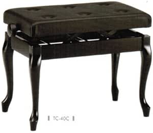 Amazon | 猫脚高低椅子《ブラック》型番TC-40C | カバー | 楽器・音響機器