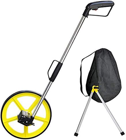 ZHJAN Measuring Wheel 99,999.9 Meters, Foldable Measuring Wheel with ...