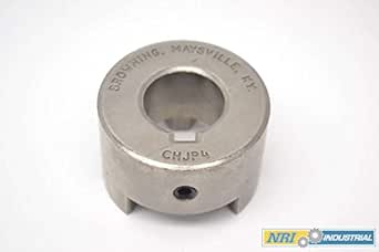 NEW BROWNING CHJP4 JAW TYPE STEEL HALF COUPLING 1 IN QD HUB B448292 ...