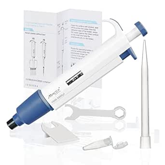 Maccx Micropipette, Pipette monocanal, volume calibré précis réglable ...