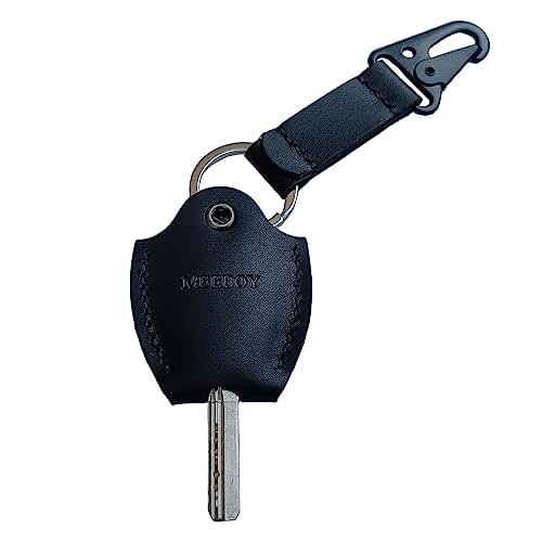 Amazon.com: MEEBOY handmade leather car key sleeve for broken key car ...