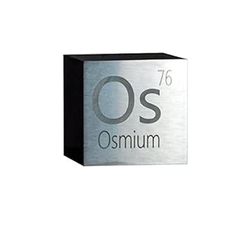 Osmium Metal 10mm Density Cube 99.95% Pure : Amazon.in: Industrial ...