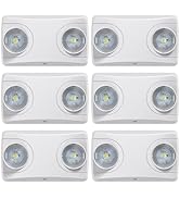 Amazon.com: SiTiSFi Led Combo Emergency Exit Sign Light with Two ...