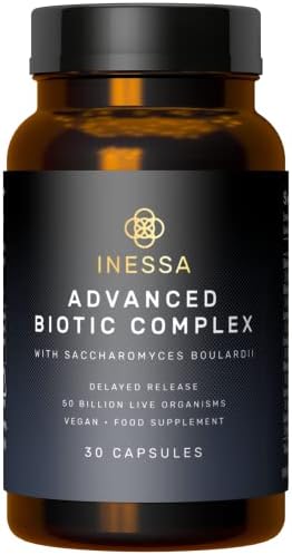 Amazon.com: Inessa Advanced Biotic Complex - 50 Billion CFU Probiotics ...