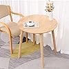 Amazon.com - 28.3" Small Round Dining Table for 2,Wooden Space-Saving ...