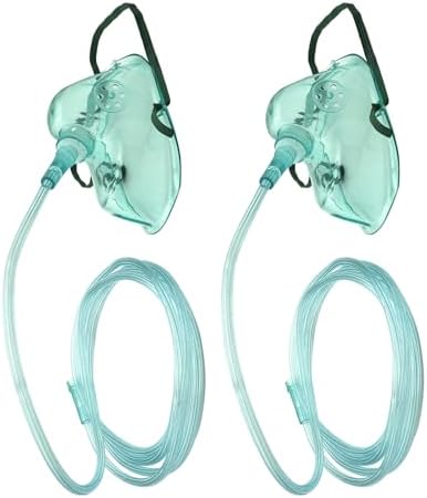 Amazon.com: Oxygen Mask, Adult Elongated Oxygen Mask with 7feet Length ...