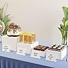 Amazon.com: Buffet Risers with Mini Signs, Food Risers for Buffet Table ...