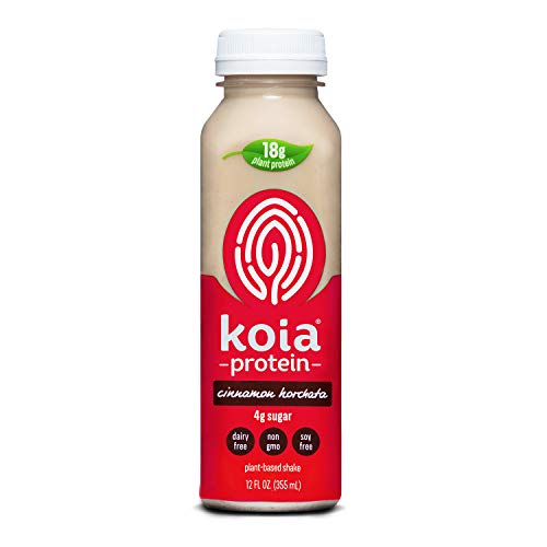 Koia Protein Ready To Drink Plant Protein Shake Horchata Dairy Free ...
