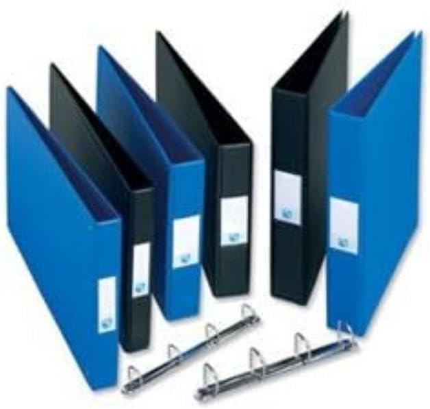 Elba A3 Ring Binder PVC Upright 4 D-Ring 40 mm Capacity, Portrait ...