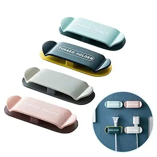 RP MALL Plug Wire Holder Non-Marking Hook Cable Retainer,Cable Clips ...