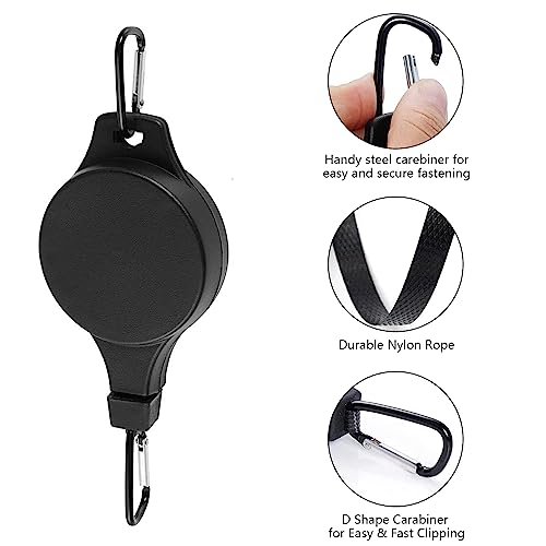 Hanging Basket Pulley, Heavy Duty Retractable Plant Pulley Hook 2 PCS ...