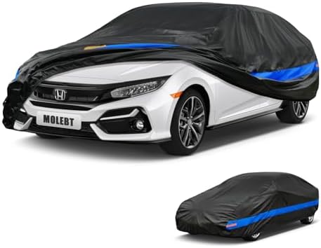 Molebt Cubierta para Auto - Funda para Coche Impermeable, Cubre Coches ...