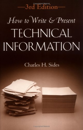 How to Write and Present Technical Information: 9780521666930: Medicine ...