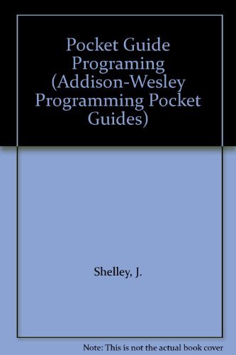 Pocket Guide Programing (Addison-Wesley Programming Pocket Guides) | Amazon.com.br