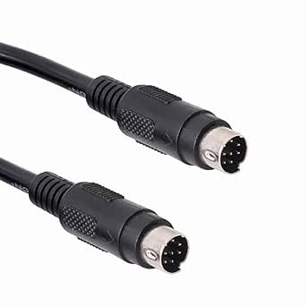 Amazon.com: Mendouconert Mini DIN 8 Pin Male to Male Extension Cable ...
