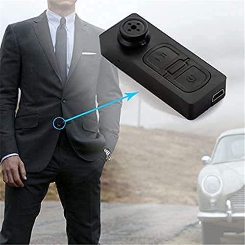 Buy Spy Button Camera with Rechargeable Hidden Audio /Video Recording ...