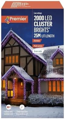 Premier Decorations Premier Decorations-960 Multi Action Cluster LED ...