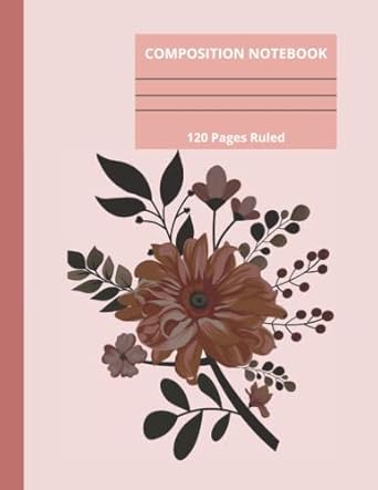 Amazon.com: Composition Notebook: Floral Student Notebook | College ...
