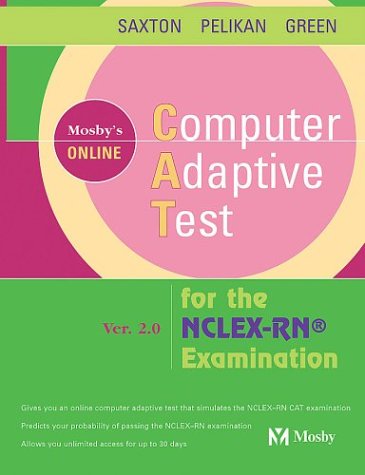 Buy Mosby's Computer Adaptive Test (CAT) for the NCLEX-RN Examination ...