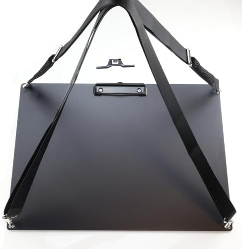 Amazon.com : Black Metal Aluminum Landscape Clipboard, A3 (12.6 "X17.7 ...