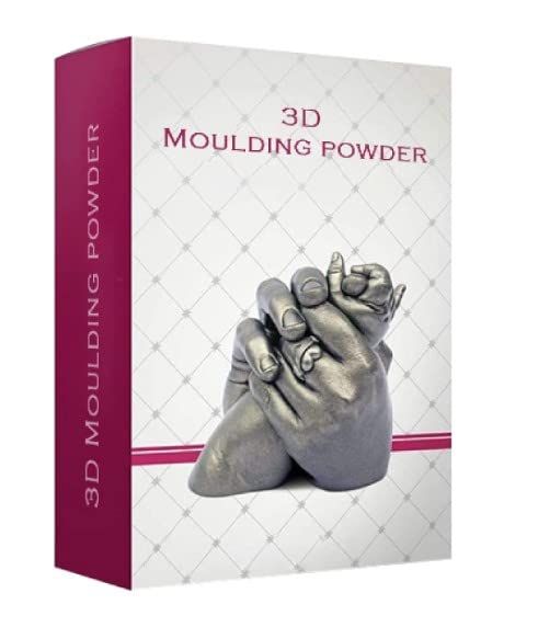 3D Moulding and Casting Powder Kit (1 Packet Casting Powder & 1 Packet ...