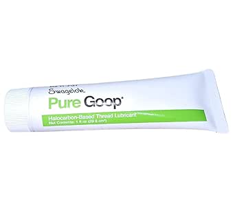Amazon.com: Swagelok MS-TL-PGT Pure Goop™ Thread Lubricant – Halocarbon ...