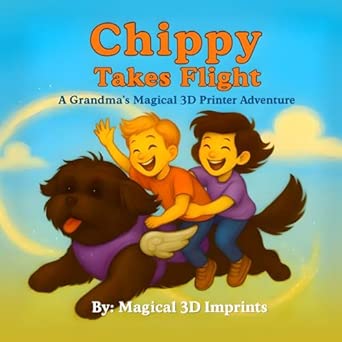 Amazon.com: Chippy Takes Flight: A Grandma's Magical 3D Printer ...