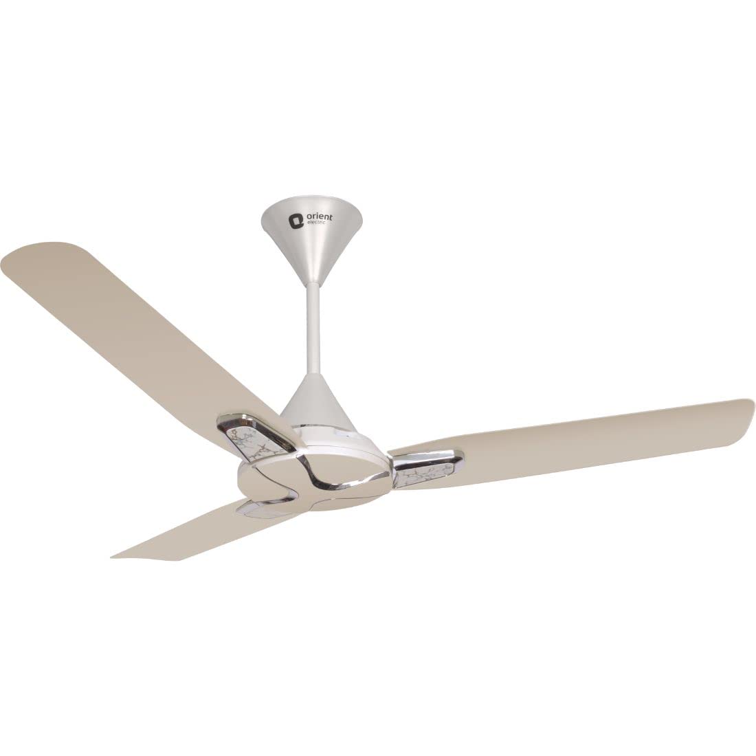 Buy Orient Electric Aluminium Jazz Trendz Deco Fan (Pearl Metallic ...