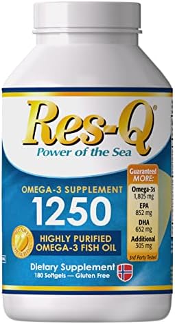 Amazon.com: USN Supplements Omega-3 Fish Oil Softgel Capsules, 220 ...