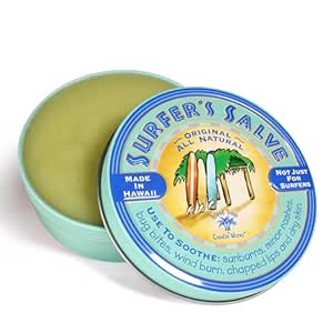 Amazon.com : Island Soap & Candle Works Surfer's Salve - All Natural ...