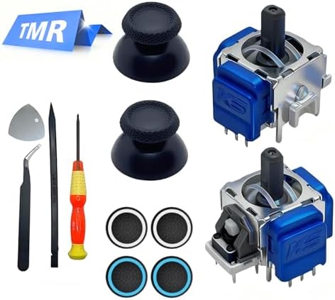 Amazon.com: 2-Pack TMR Joystick Replacement Kit for DualSense PS5 ...