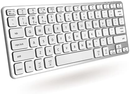 Amazon.com: Macally Premium Bluetooth Keyboard for Mac - Compatible Apple Keyboard with Numeric ...