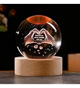 Amazon.com: IFOLAINA Tree of Life Crystal Ball with Lighted Base Laser ...