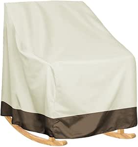 Amazon.com : Generic Outdoor Patio Rocking Chair Covers Waterproof ...