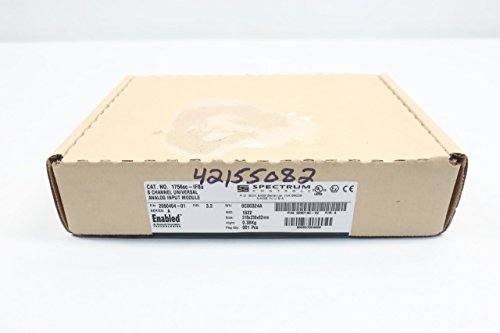 NEW SPECTRUM 1756SC-IF8U CONTROLLOGIX 8-CH ANALOG INPUT MODULE SER A ...