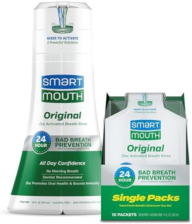 Amazon.com: SmartMouth Original Activated Mouthwash Single Packs ...