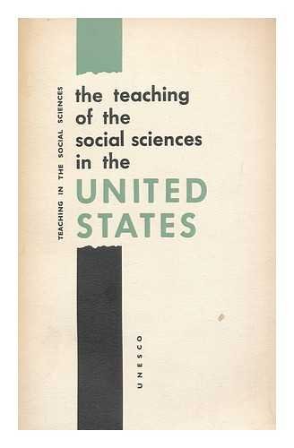 The teaching of the social sciences in the United States / general ...