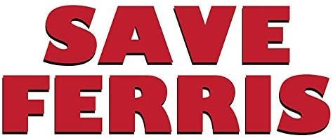 Amazon.com - Save Ferris Sticker Decal Window Bumper Sticker Vinyl 5"