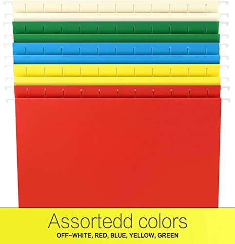 Snapklik.com : HERKKA Extra Capacity Hanging File Folders, 60 Pack ...