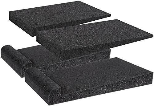Anpro 2 Pieces Studio Monitor Acoustic Isolation Pads, Stabilizer ...