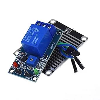 12v Raindrops Controller Module Rain Drop Sensor Relay Module for ...