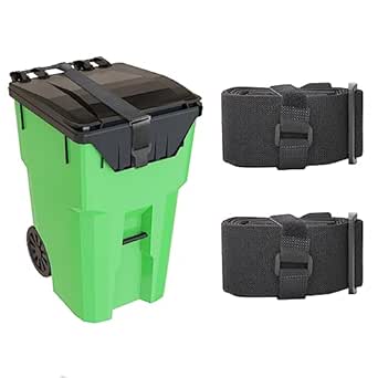 Amazon.com: WEIGUZC 2 Packs Garbage Strap - Secure Your Garbage Can ...