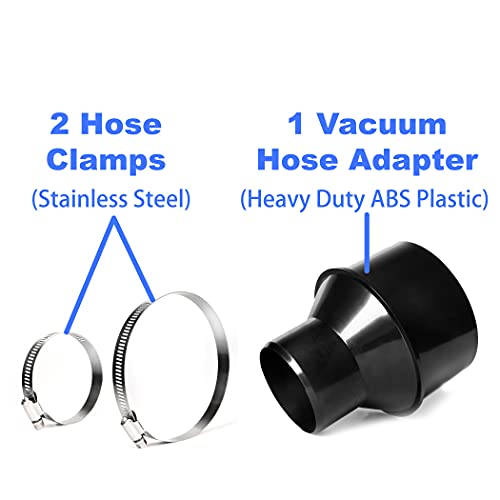 Snapklik.com : 4 To 2-1/2 Hose Cone Reducer, Dust Collection Reducer ...