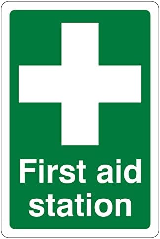 400mmx300mm Fire Marshals/First Aiders Sign Rigid Plastic : Amazon.co ...