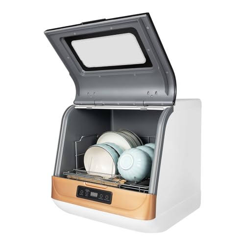 KELIBI Installation-Free Desktop Dishwasher, 800W Portable Mini ...