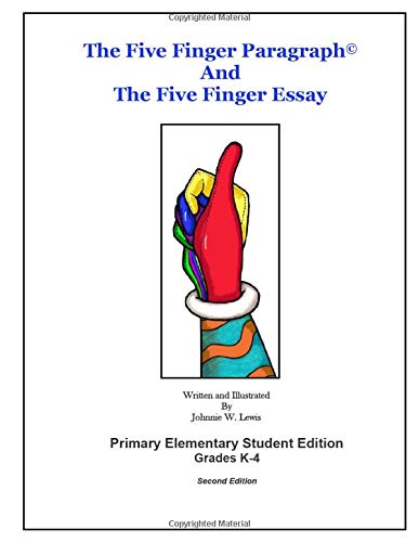 Amazon.com: The Five Finger Paragraph: Primary Elementary Student ...