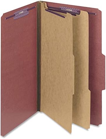 Amazon.com : Pendaflex Recycled Classification File Folders, 2 Dividers ...